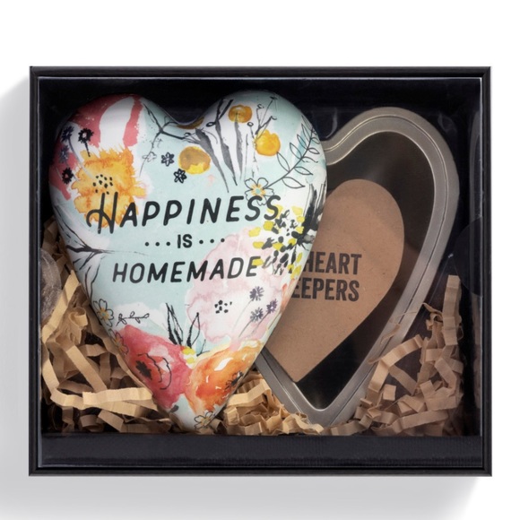 Demdaco | Jewelry | Nib Happiness Is Homemade Heart Shaped Trinket Box ...